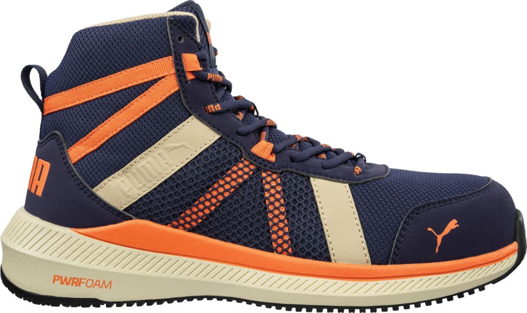 PUM-635040-43 - Puma Rival Blue/Orange S1PS ESD FO HRO SR munkavédelmi ...