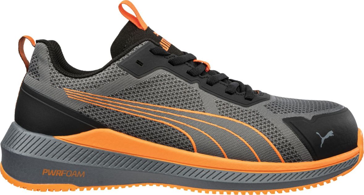 PUM-645000-43 - Puma Slide Grey/Orange S1PS ESD FO HRO SR munkavédelmi ...